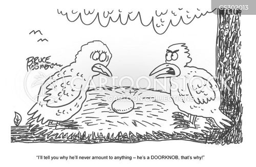 Cuckoo In The Nest Cartoons and Comics - funny pictures from CartoonStock