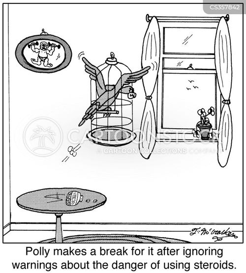 Steroid Use Cartoons and Comics - funny pictures from CartoonStock