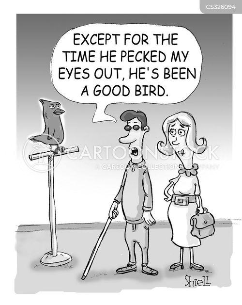 White Cane Cartoons and Comics - funny pictures from CartoonStock