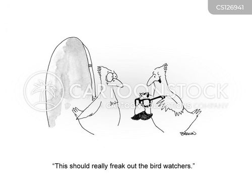 Bird Enthusiast Cartoons and Comics - funny pictures from CartoonStock