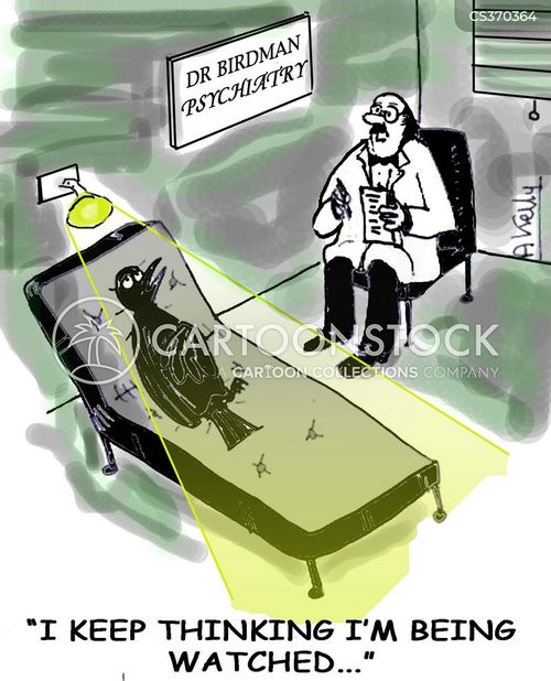Watching Like A Hawk Cartoons and Comics - funny pictures from CartoonStock