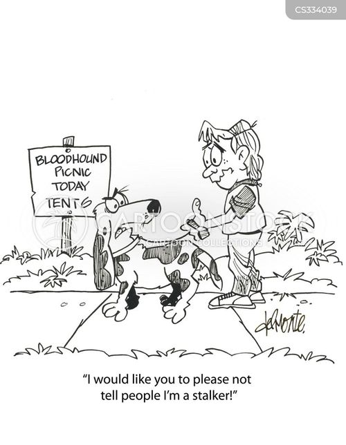 Bloodhounds Cartoons and Comics - funny pictures from CartoonStock