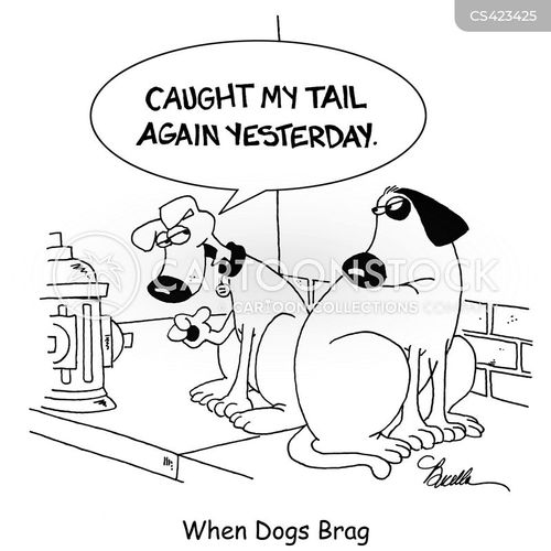 Bragger Cartoons and Comics - funny pictures from CartoonStock