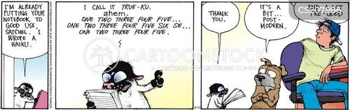 Haiku Cartoons and Comics - funny pictures from CartoonStock