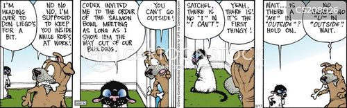 Opportunistic Pets Cartoons and Comics - funny pictures from CartoonStock