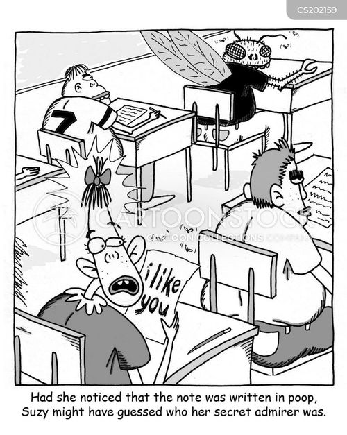 Secret Admirer Cartoons and Comics - funny pictures from CartoonStock