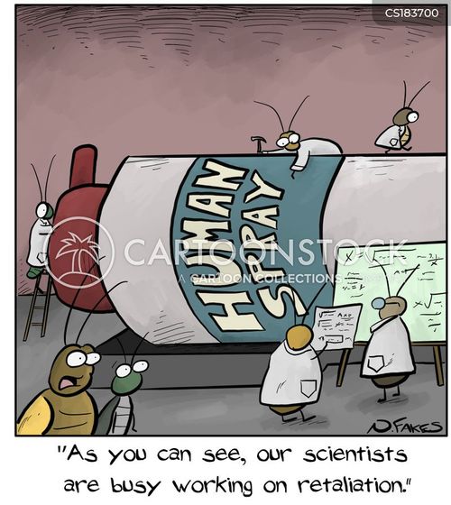 Insect Repellent Cartoons and Comics - funny pictures from CartoonStock