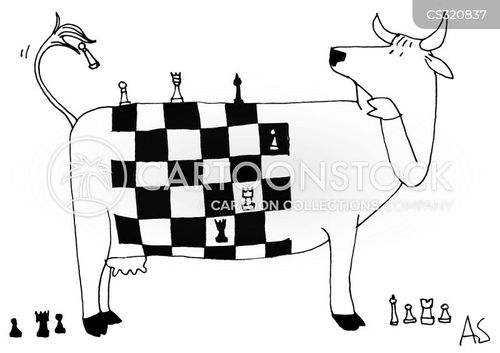 Chessboard Patterns Cartoons and Comics - funny pictures from CartoonStock