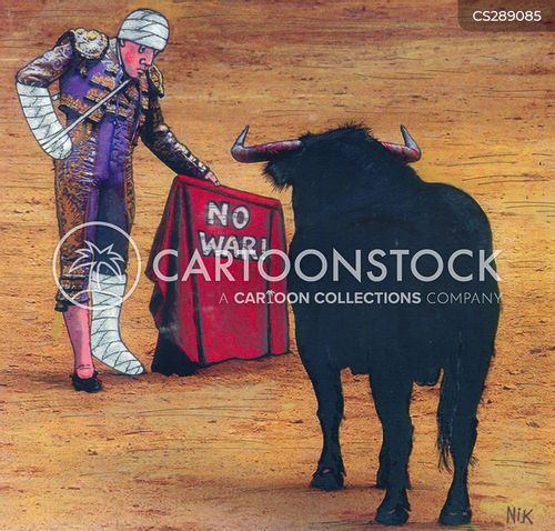 Torero Cartoons and Comics - funny pictures from CartoonStock