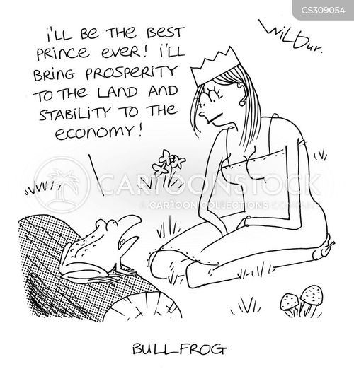 Bullfrog Cartoons and Comics - funny pictures from CartoonStock