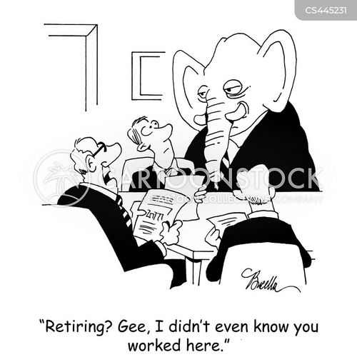 Retired Employee Cartoons and Comics - funny pictures from CartoonStock