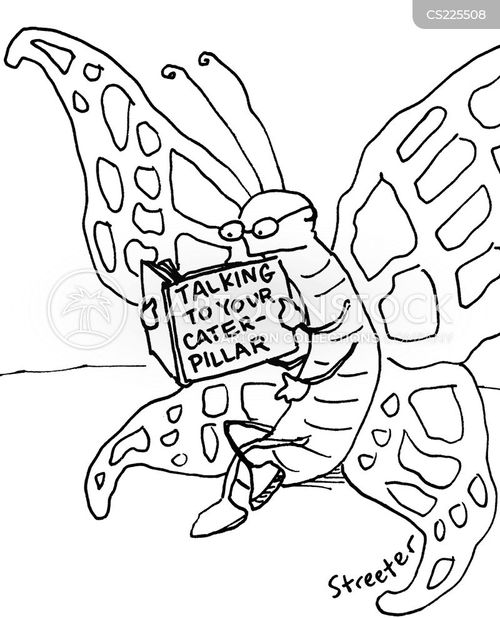 Talking Butterfly Cartoons and Comics - funny pictures from CartoonStock