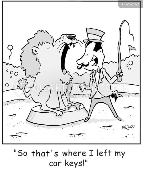 Lost Keys Cartoons and Comics - funny pictures from CartoonStock