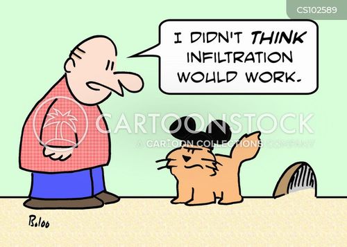 Infiltration Cartoons and Comics - funny pictures from CartoonStock