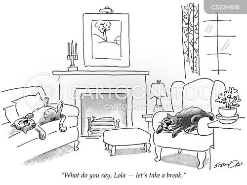 Lazy Cat Cartoons and Comics - funny pictures from CartoonStock