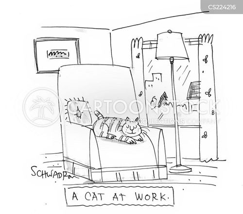 Cat Nap Cartoons and Comics - funny pictures from CartoonStock