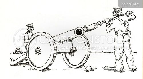 Artillery Cartoons and Comics - funny pictures from CartoonStock