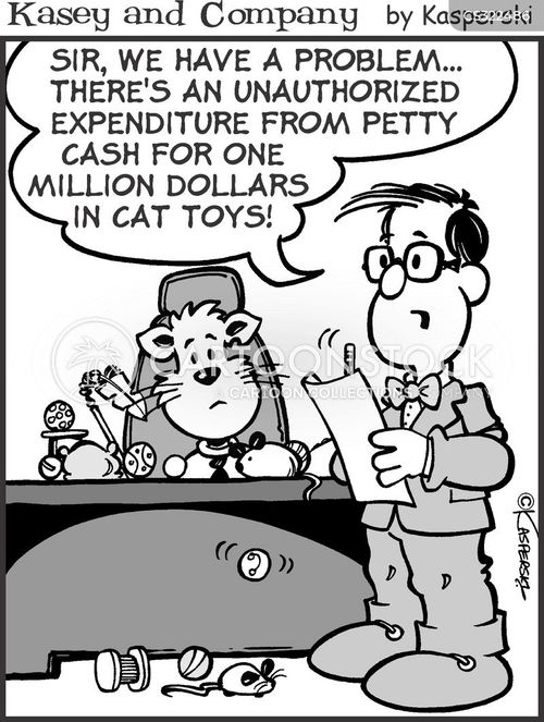 Petty Cash Cartoons and Comics - funny pictures from CartoonStock
