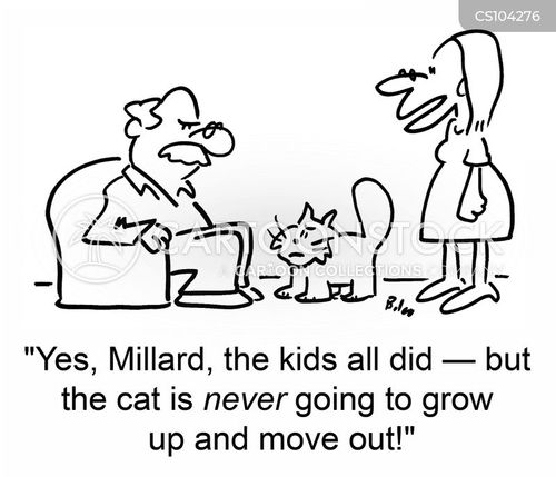Never Growing Up Cartoons and Comics - funny pictures from CartoonStock