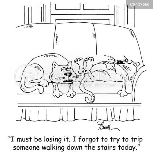 Tripping Hazard Cartoons and Comics - funny pictures from CartoonStock
