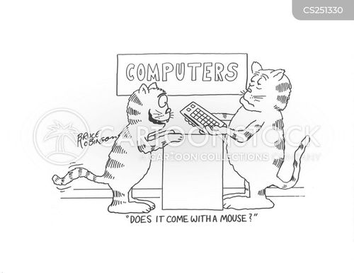 Computer Mice Cartoons and Comics - funny pictures from CartoonStock