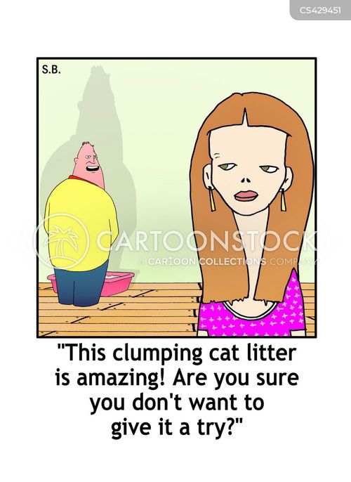 Cat Litter Cartoons and Comics - funny pictures from CartoonStock