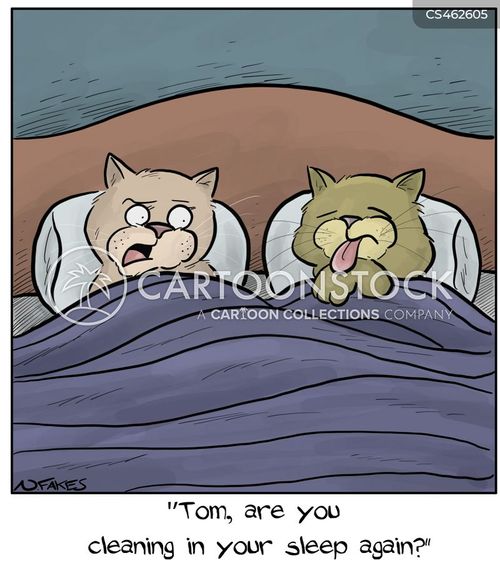 Sleepwalker Cartoons and Comics - funny pictures from CartoonStock