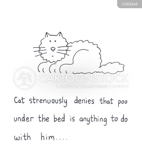 Cat Poo Cartoons and Comics - funny pictures from CartoonStock