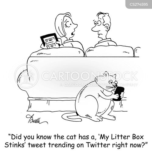 Litter Box Cartoons and Comics - funny pictures from CartoonStock