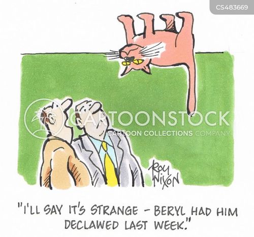 Declaw Cartoons and Comics - funny pictures from CartoonStock