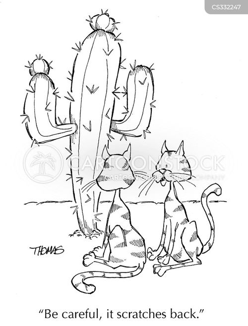 Cat Injuries Cartoons and Comics - funny pictures from CartoonStock