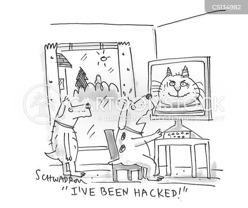 Cyber Criminal Cartoons and Comics - funny pictures from CartoonStock