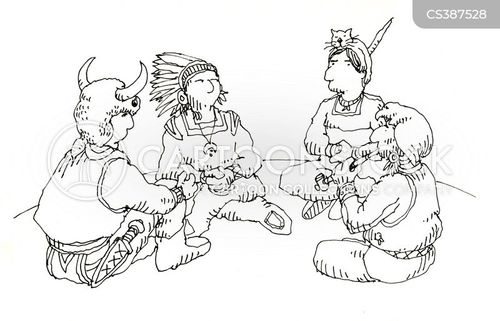 Chieftain Cartoons and Comics - funny pictures from CartoonStock