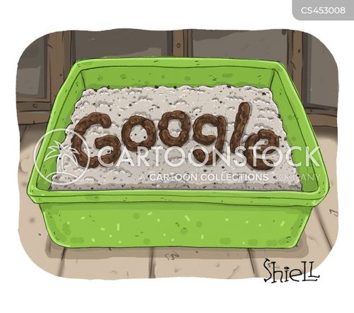 Cat Litter Boxes Cartoons and Comics - funny pictures from CartoonStock