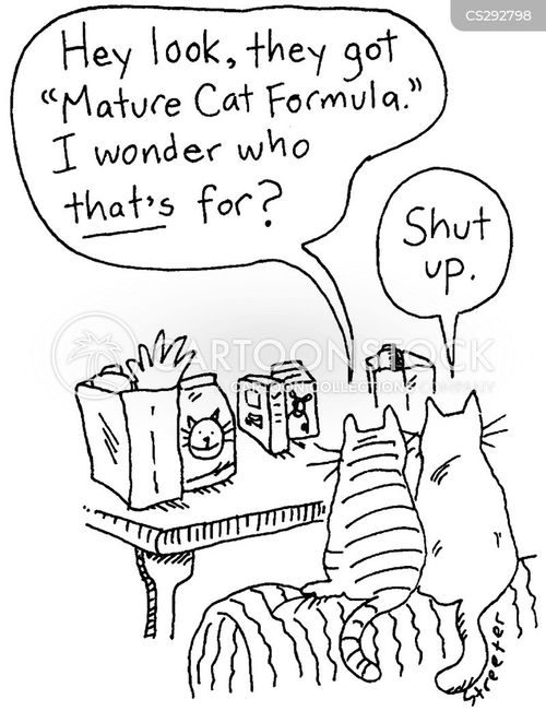 Catfood Cartoons and Comics - funny pictures from CartoonStock