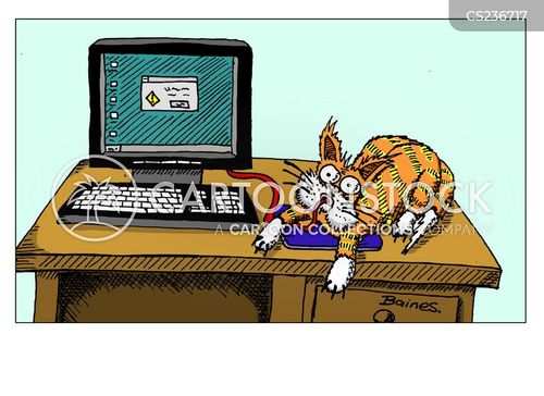 Mouse Mat Cartoons and Comics - funny pictures from CartoonStock