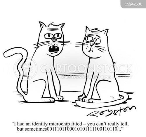 Microchipping Cartoons and Comics - funny pictures from CartoonStock