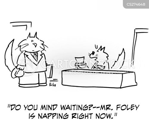 Patient Waiting Cartoons and Comics - funny pictures from CartoonStock