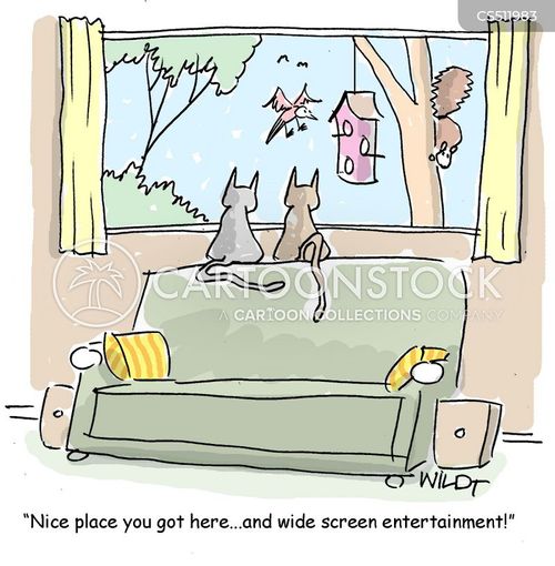 People Watching Cartoons and Comics - funny pictures from CartoonStock