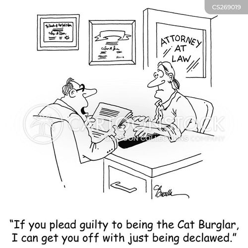 Pleading Guilty Cartoons and Comics - funny pictures from CartoonStock
