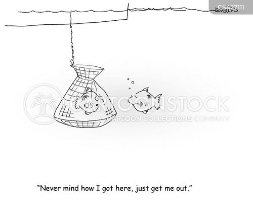 Catch And Release Cartoons and Comics - funny pictures from CartoonStock