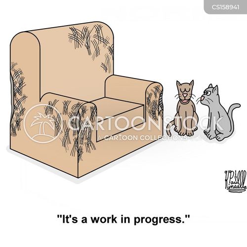 Work In Progress Cartoons and Comics - funny pictures from CartoonStock
