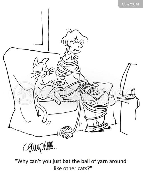 Yarn Cartoons and Comics - funny pictures from CartoonStock