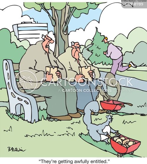 Entitled Cartoons and Comics - funny pictures from CartoonStock