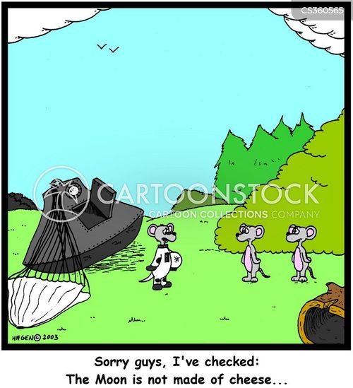 Moon Is Made Of Cheese Cartoons and Comics - funny pictures from ...