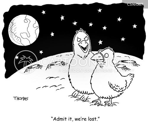Lost In Space Cartoons and Comics - funny pictures from CartoonStock