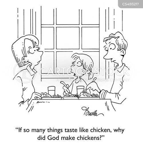 Saying Grace Cartoons and Comics - funny pictures from CartoonStock