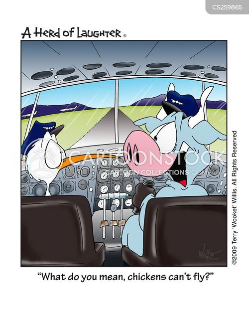 Flying Planes Cartoons and Comics - funny pictures from CartoonStock