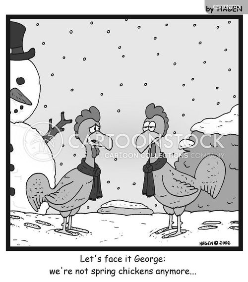 Spring Chicken Cartoons and Comics - funny pictures from CartoonStock