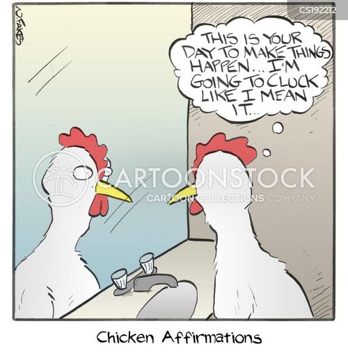 Affirmation Cartoons and Comics - funny pictures from CartoonStock